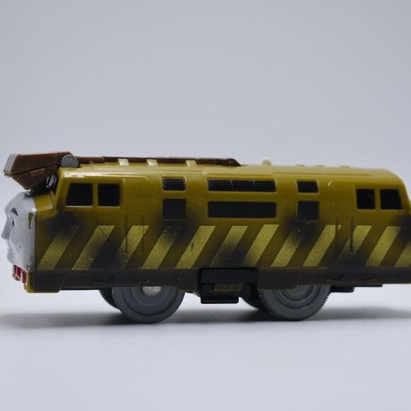 Toys | Thomas Trackmaster Train Diesel 1 Takes Charge Oil Covered Dirty ...